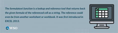 Formulatext Function In Excel Formula Examples How To Use Wall