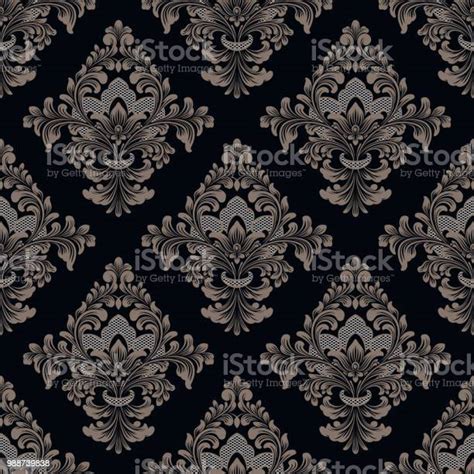 다 마스크 벡터 원활한 패턴 배경입니다 클래식 럭셔리 오래 된 구식된 장미 색 장식 로얄 빅토리아 원활한 질감 배경 화면 섬유 포장 절묘 한 꽃 바로크 템플릿입니다 고풍