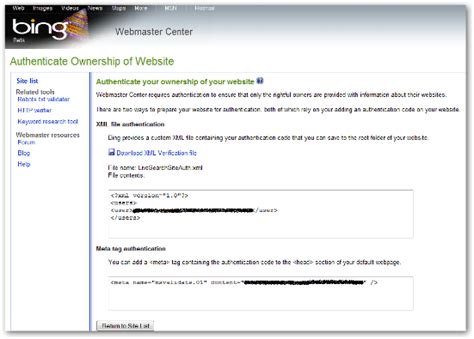 Submit Your Site To Bing Search • Midnight Programmer