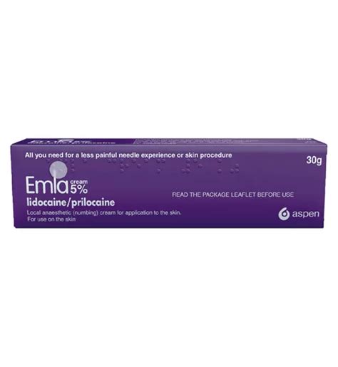 Emla Cream 5 30g Pillsorted