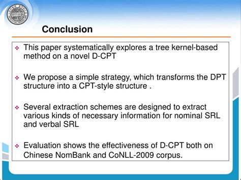 Ppt Chinese Semantic Role Labeling With Dependency Driven Constituent