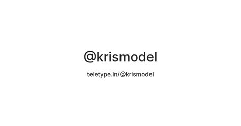 Krismodel — Teletype