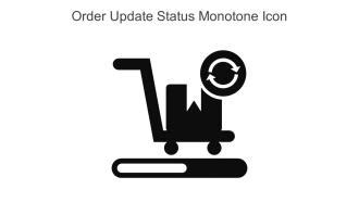 Order Update Status Monotone Icon In Powerpoint Pptx Png And Editable Eps Format PPT Template