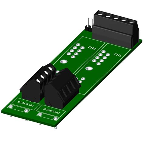 SCMPB04 Dual Channel Backpanel No Mounting Hardware Included Acquitek