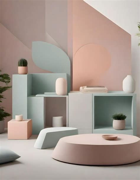 Premium Photo Modern Elegant Furniture Ensemble Generative Ai