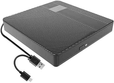 Molbory Lecteur DVD Externe USB 3 0 Type C Lecteur CD DVD Externe Graveur DVD CD RW Lecteur