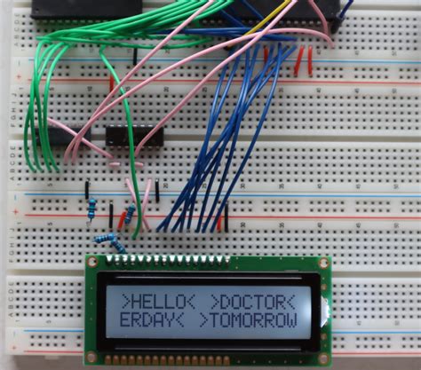 Couch To 64k Part 3 Adding A Character Lcd Display To Our Z80 Breadboard Computer