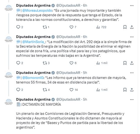 Ley Ómnibus El Oficialismo Logró Un Dictamen De Mayoría Junto A