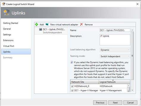 How To Configure System Center VMM Part Logical Switches Jtpedersen Com IT Made Simple