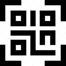 Basic Ecommerce Interface Qr Code Scan Solid Ui Icon Download On Iconfinder