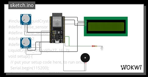 Health Monitoring Wokwi Esp32 Stm32 Arduino Simulator