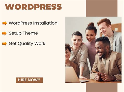 Wordpress Installation With Theme Setup And Customization Upwork