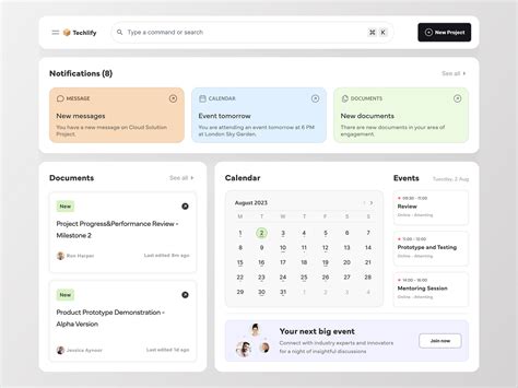 Unveiling The Future Of Management Ui Components 📂 By Webmarc On Dribbble