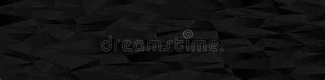 Abstract Geometric Black Polygonal Pattern For Modern Background Design