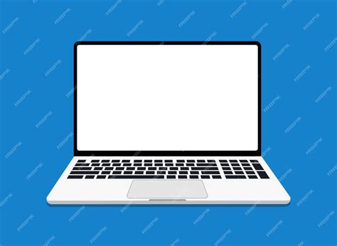 Premium Vector Laptop Flat Vector Icon Illustration