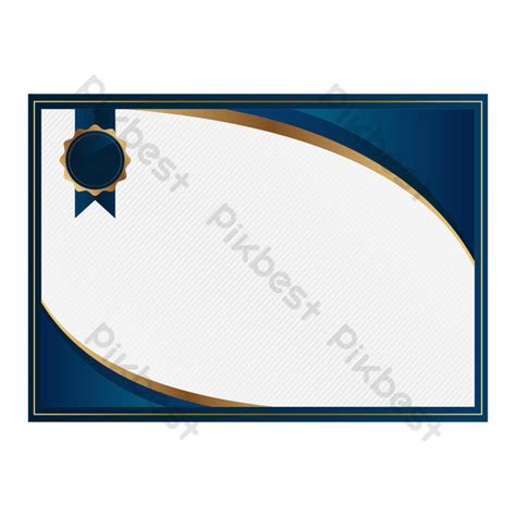 ภาพเกียรติบัตร เทมเพลต แบบ Ai ดาวน์โหลดฟรี Pikbest