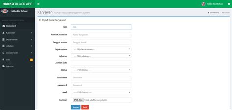 github acchoblues aplikasi cuti karyawan aplikasi cuti karyawan free