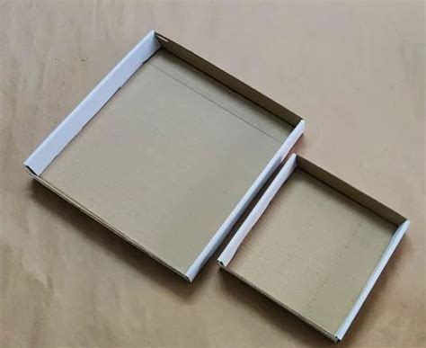 Single Wall 3 Ply Corrugated Pizza Lidless Box Tray At ₹ 15 Piece In Bengaluru