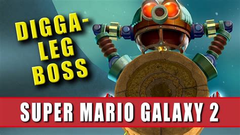 Digga Leg Boss Fight Super Mario Galaxy 2 Nintendo Switch Switch 2