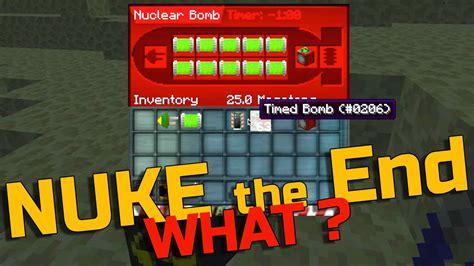 Nuke The End Minecraft Dimension Vs Rival Rebels Youtube