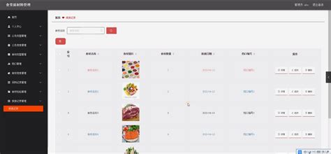 【附源码】java食堂原材料管理（ssm毕业设计 maven vue 计算机专业） 餐厅原材料管理系统实现 csdn博客