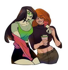 100 Kigo Ship Ideas Kim And Shego Kim Possible Kim X Shego