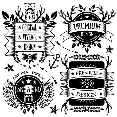 Premium Vector A Set Of Labels For A Special Function