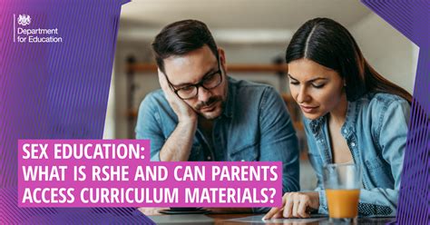 Sex Education What Is RSHE And Can Parents Access Curriculum Materials The Education Hub