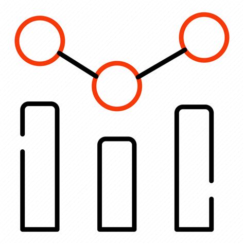Polyline Chart Polyline Graph Data Analytics Infographic Statistics Icon Download On