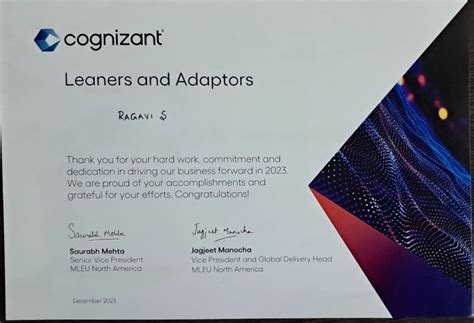 Recognition Ragavi S