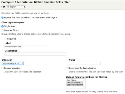 Single Search Box With Multiple Fields Using Drupal Views Befused