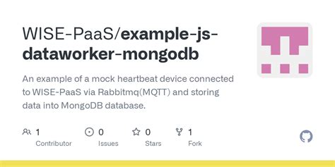 Github Wise Paasexample Js Dataworker Mongodb An Example Of A Mock