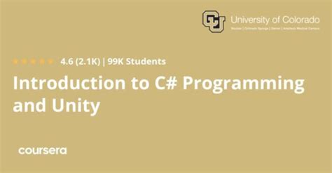 Introduction To C Programming And Unity Free Online Courses With Certificates