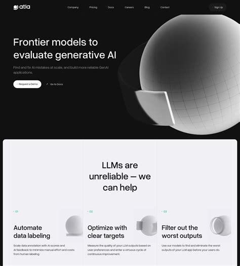 saaspo atla ai landing page