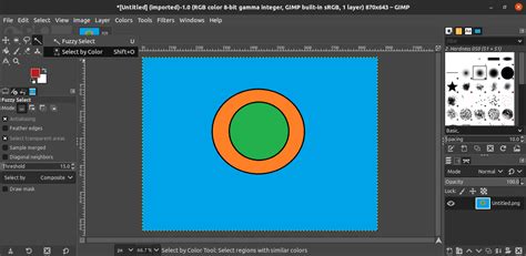 Gimp Export Transparent Background Png How To Make Image Background Transparent Using Gimp