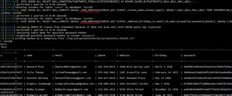 Json Arrayagg Issue 4403 Sqlmapproject Sqlmap GitHub