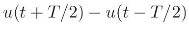 Triangular Pulse As Convolution Of Two Rectangular Pulses