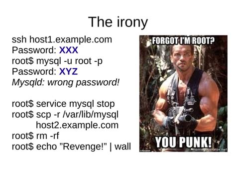 Passwordless Login With Unix Authsocket Ppt