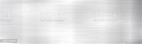 금속 배경 긴 강철 질감 광택이 있는 사실적인 실버 소재 가벼운 효과가 있는 스테인레스 배경 금속 판 설계 벡터 일러스트레이션 브러시드 메탈에 대한 스톡 벡터 아트 및 기타