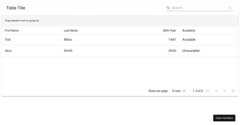 React Forked Codesandbox