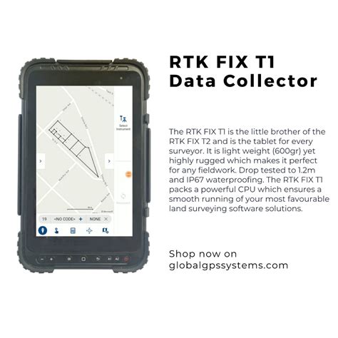 The RTK FIX T1 Data Collector News Surveying Hub Community