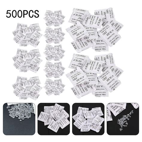 Силикагель осушитель влаги, 100/200/500 упаковок купить на OZON по ...