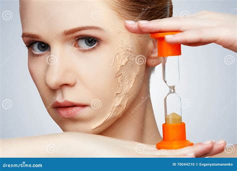 Beauty Concept Rejuvenation Renewal Skin Care Skin Problems W Stock
