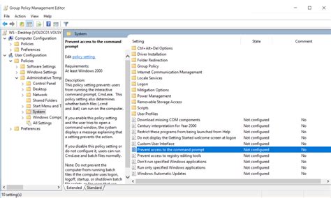 Prevent Access Powershell Powershellise Cmd Regedit Active Directory