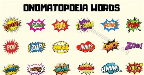 Onomatopoeia Wonderful List Of 120 Words That Describe Sounds