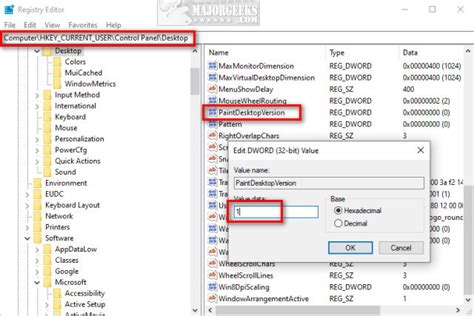 How To Show Your Windows 10 And 11 Version And Build Number On The Desktop Majorgeeks