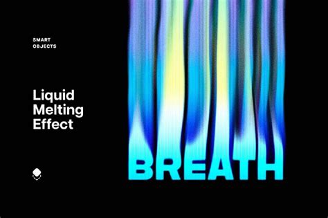 Liquid Melting Text Effect