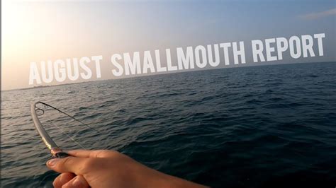 Lake St Clair Smallmouth Report August 2023 Youtube
