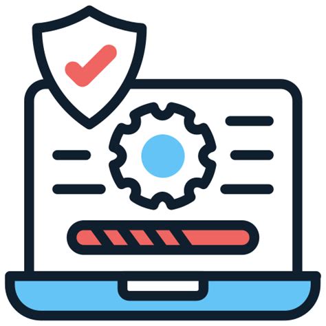 Secure Vectors Tank Two Colors Icon