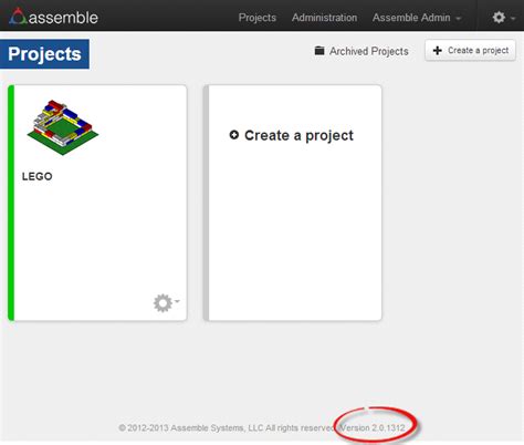 Locating Version Numbers For The Assemble Add In And Web Application